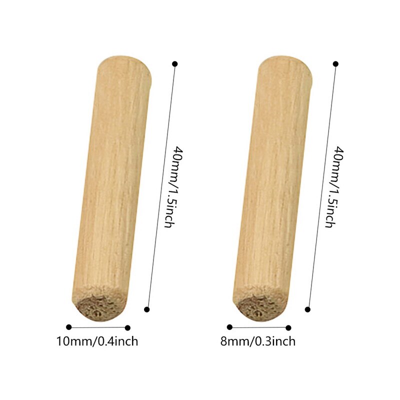 100Pcs D6xL30 D8xL30 D8xL40 D10xL40 Cabinet Drawer... – Grandado