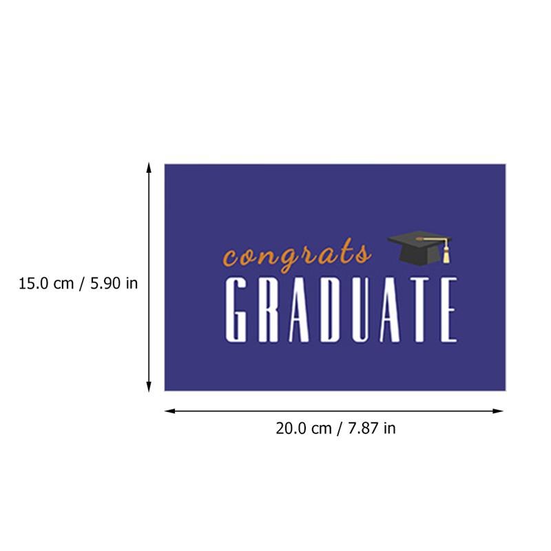 24Pcs Congratulation Graduation Blessing Card Card... – Vicedeal
