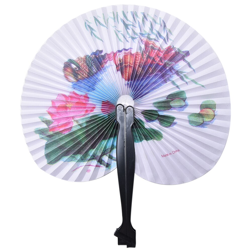 1pc Oriental Floral Fancy Fans Chinese Paper Foldi... – Grandado