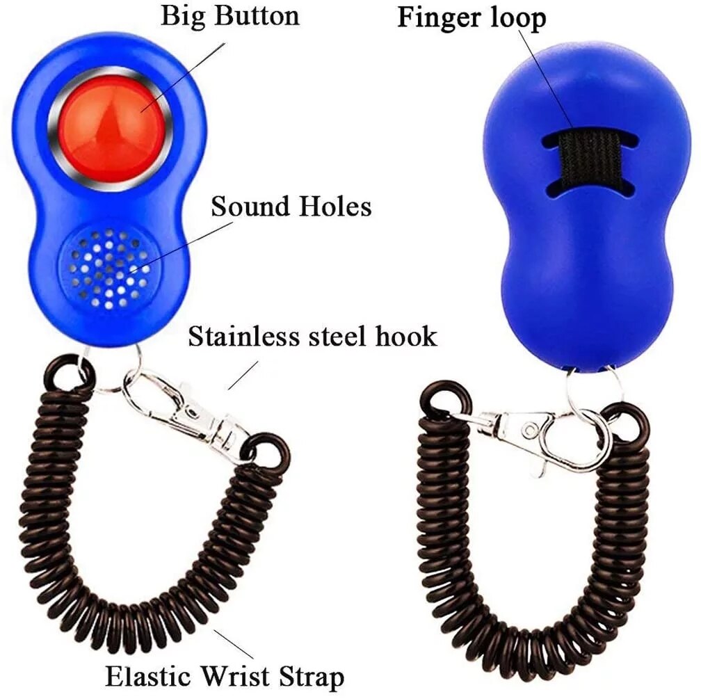Huisdier Kat Hond Training Clicker Met Vinger Lus ... – Vicedeal