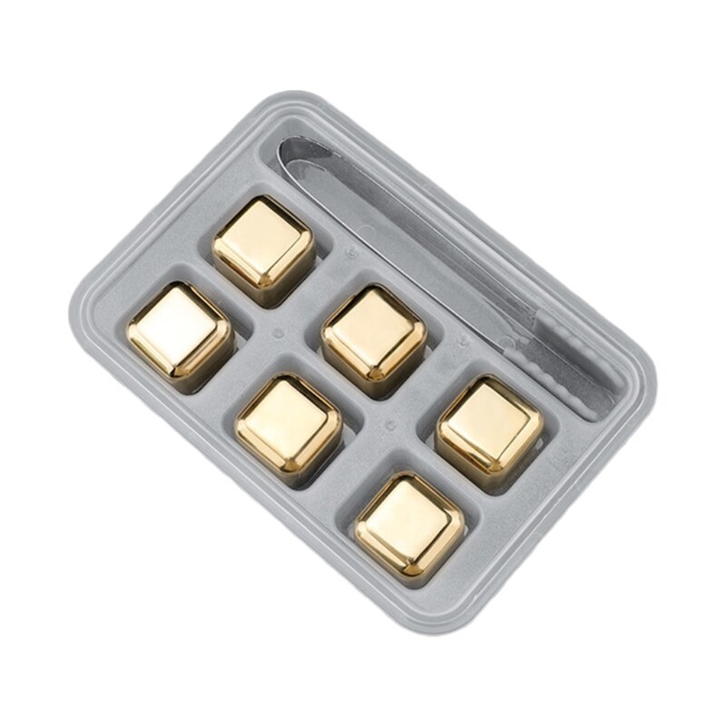 448B Stainless Steel Ice Cubes Clamp Set Reusable ... – Vicedeal