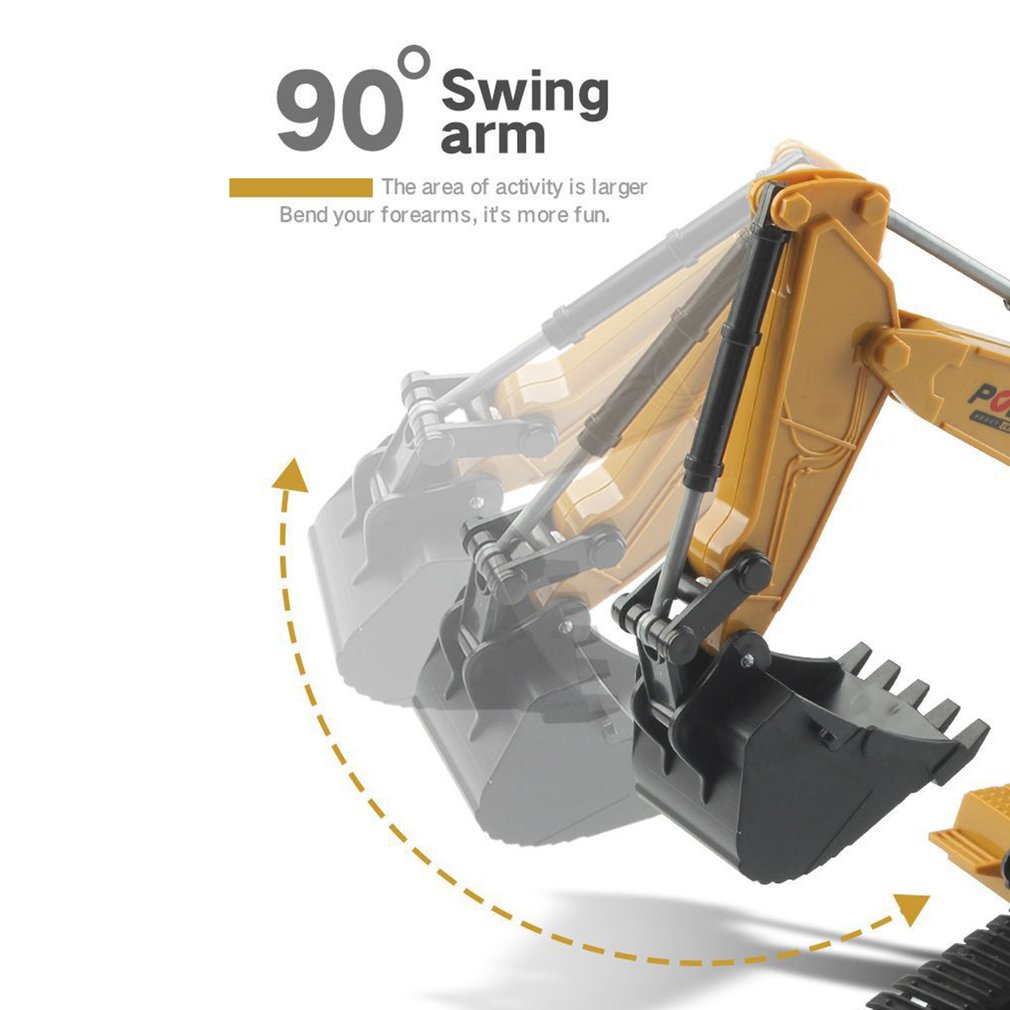 Rc Graafmachine Speelgoed 2.4Ghz 6 Kanaals 1:24 Rc... – Vicedeal