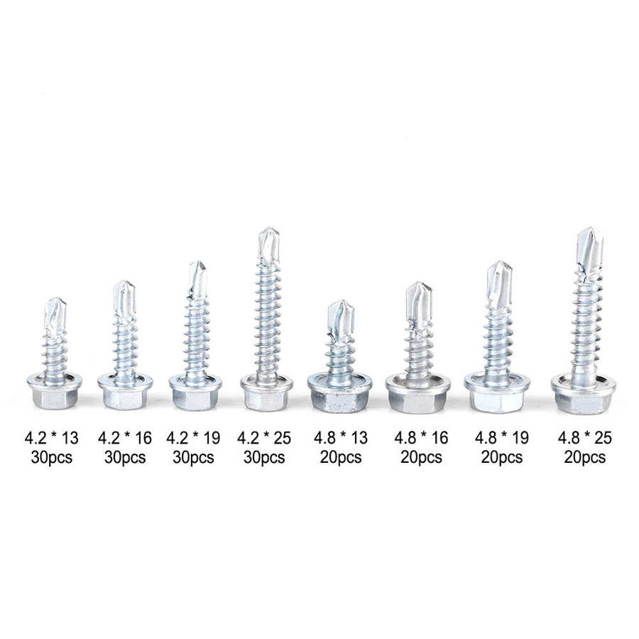 200PCS SELF TAPPING SCREWS METAL SELF TAPPING DRIL... – Vicedeal