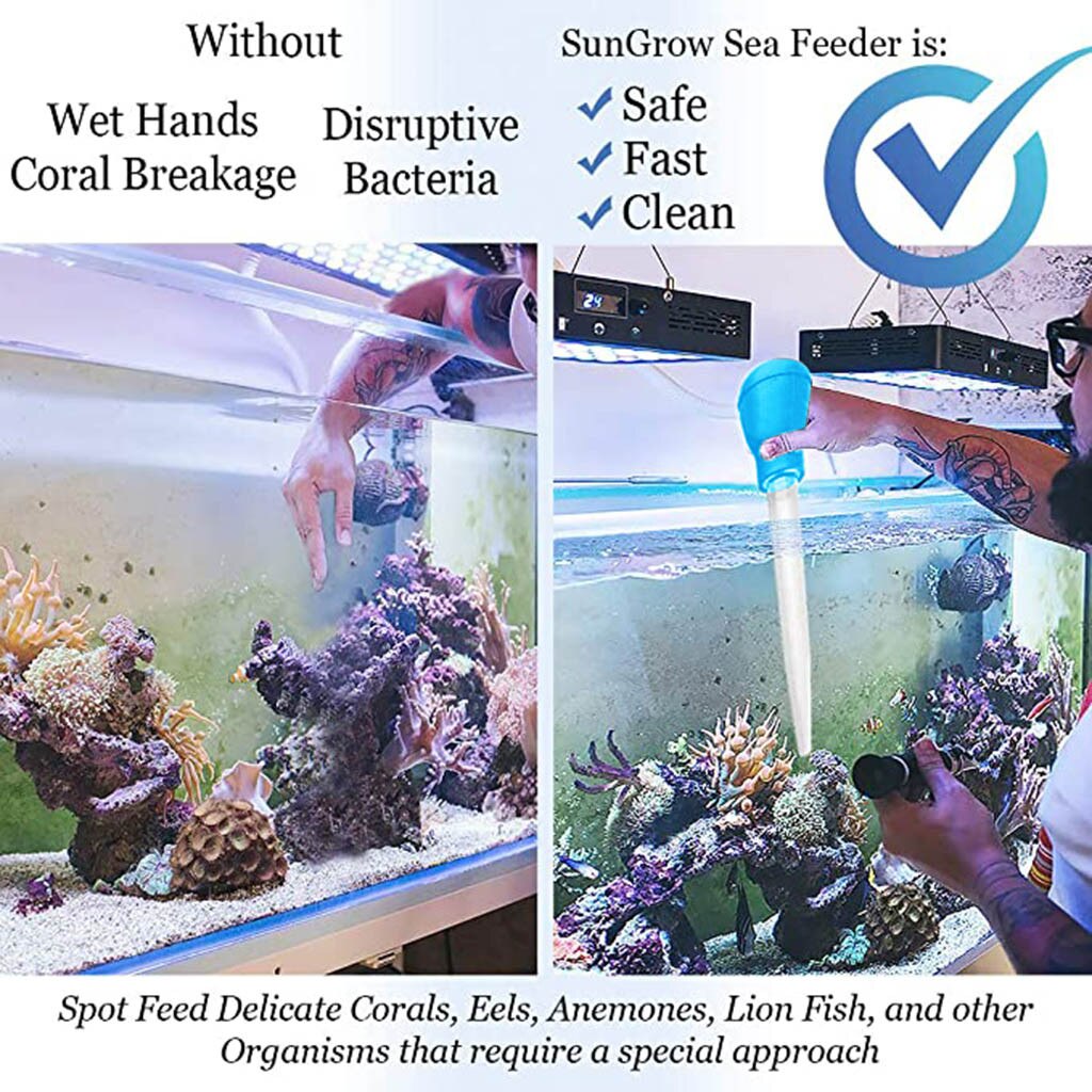 Coral Feeder Waste Cleaner For Fish Tank Multifunc... – Grandado