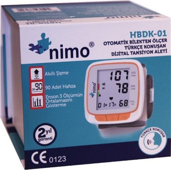 Nimo HBDK-01 Automatic Wrist Meter English Speakin... – Grandado
