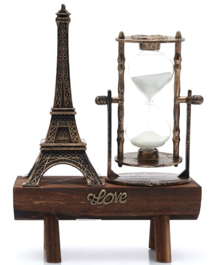 Eiffel Tower London Eye Windmill Figured Wooden Sa... – Grandado