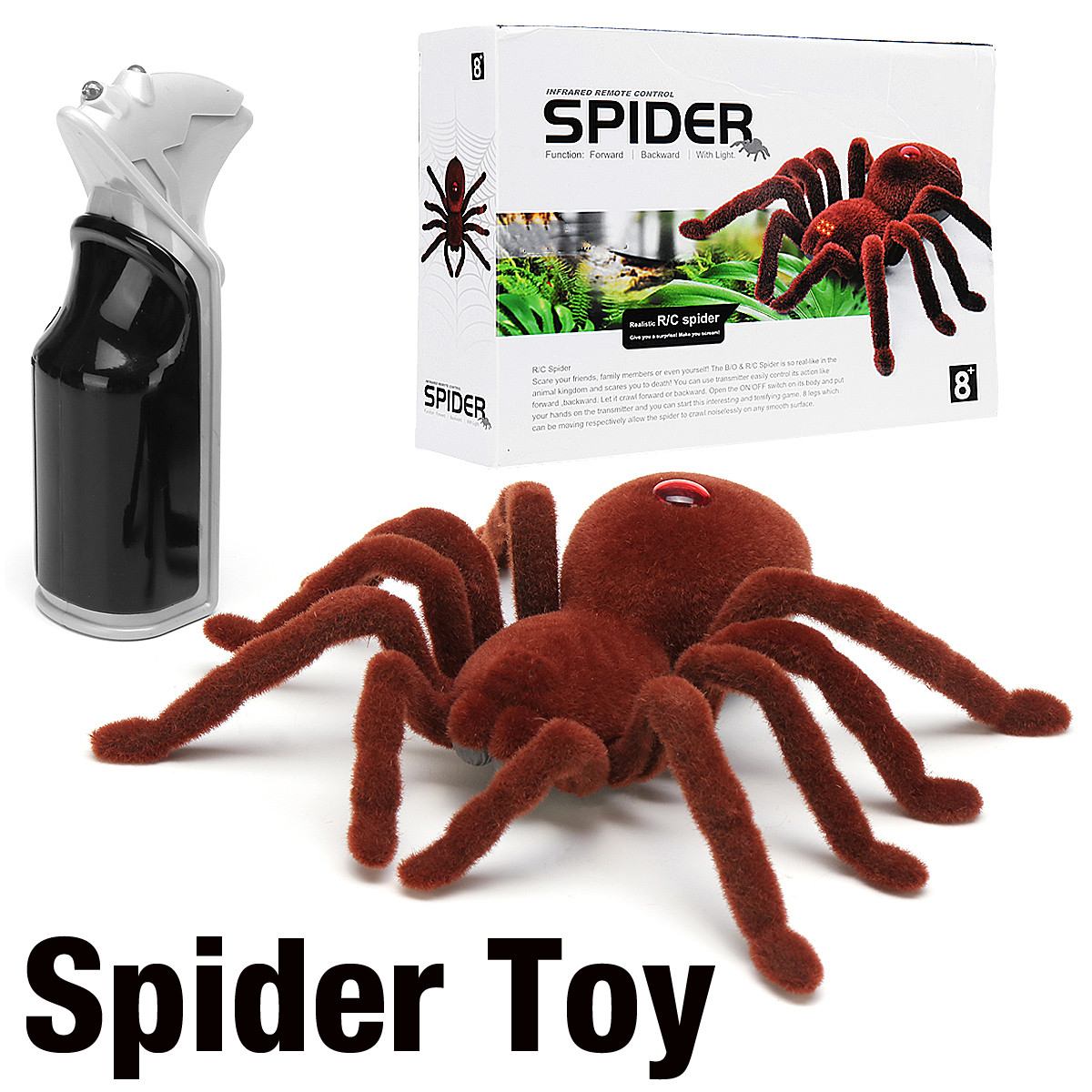Infrared RC Spider Remote Control Animal Insect To... – Grandado