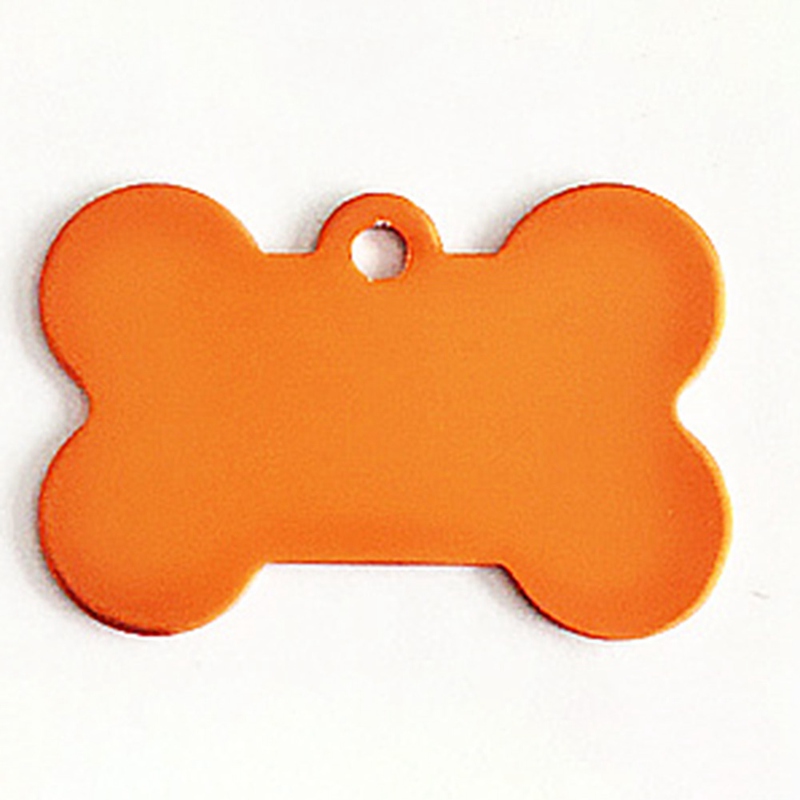 Bone Shaped Pet ID Tag Aluminum Alloy Pet Tag Colo... – Grandado