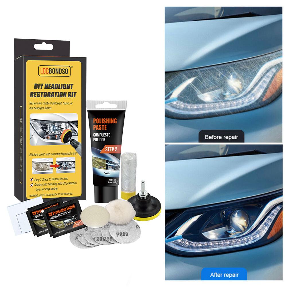 Car Headlight Restoration Kit Car Headlight Repair... – Grandado