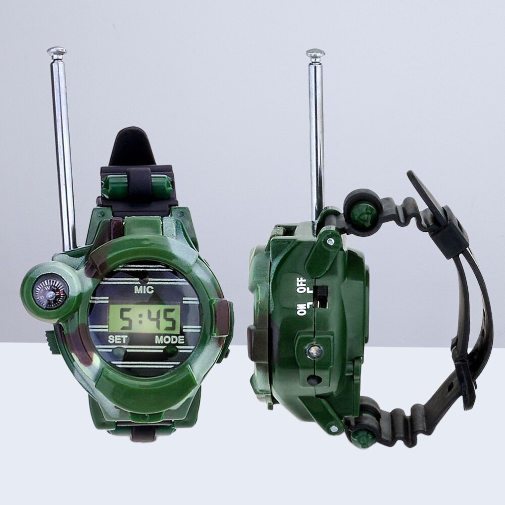 1 Pair Walkie Talkie Watch Interactive Digital Out... – Grandado