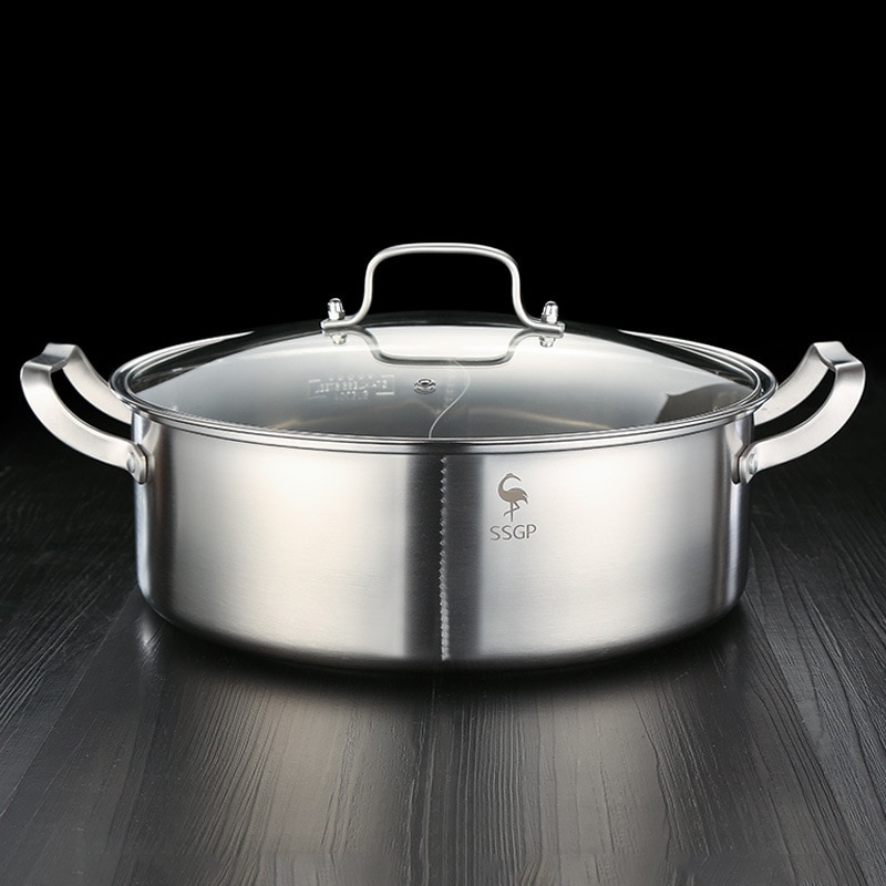 Stainless steel pot with mandarin duck pot with co... – Vicedeal