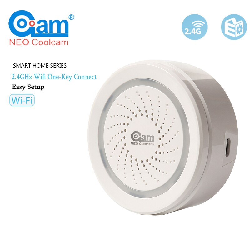 NEO NAS-AB02WT Temperature Humidity Alarm Sensor W... – Grandado