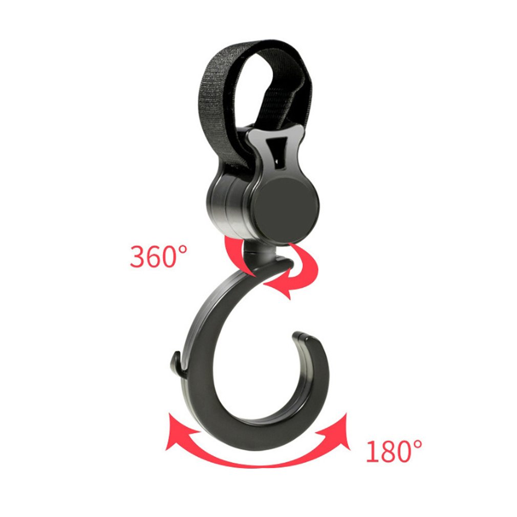 360 Degree Rotating Baby Stroller Hook 2 Loaded Um... – Grandado