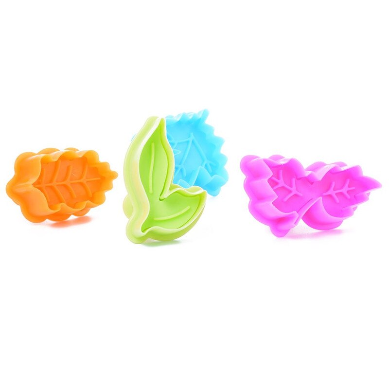 4Pcs/Set Maple Leaf Shape Press Baking mold biscui... – Grandado