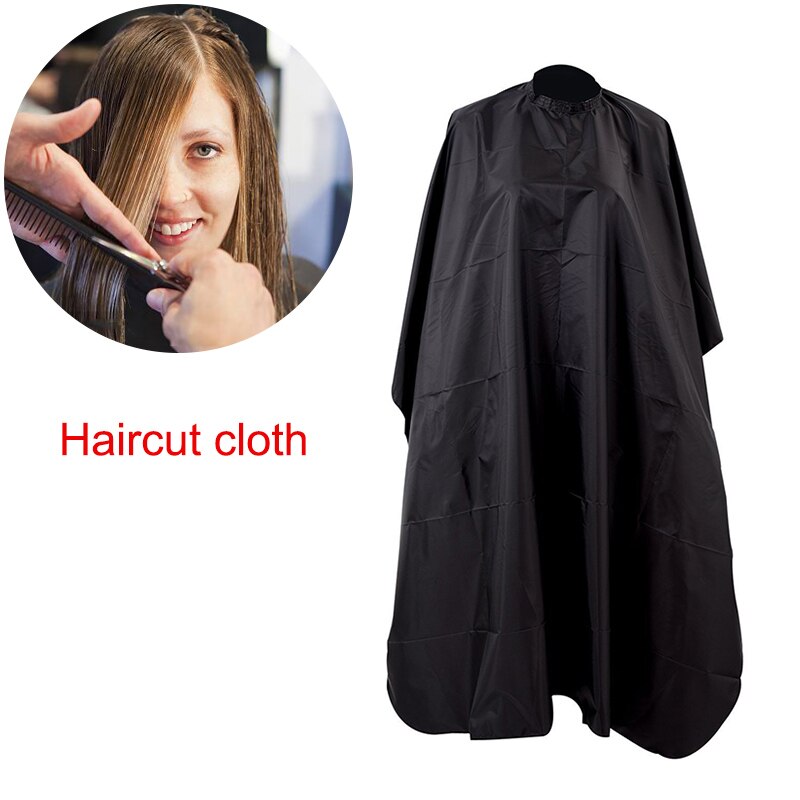 Handgemaakte Zwarte Salon Barbers Cape Gown Kapper... – Grandado