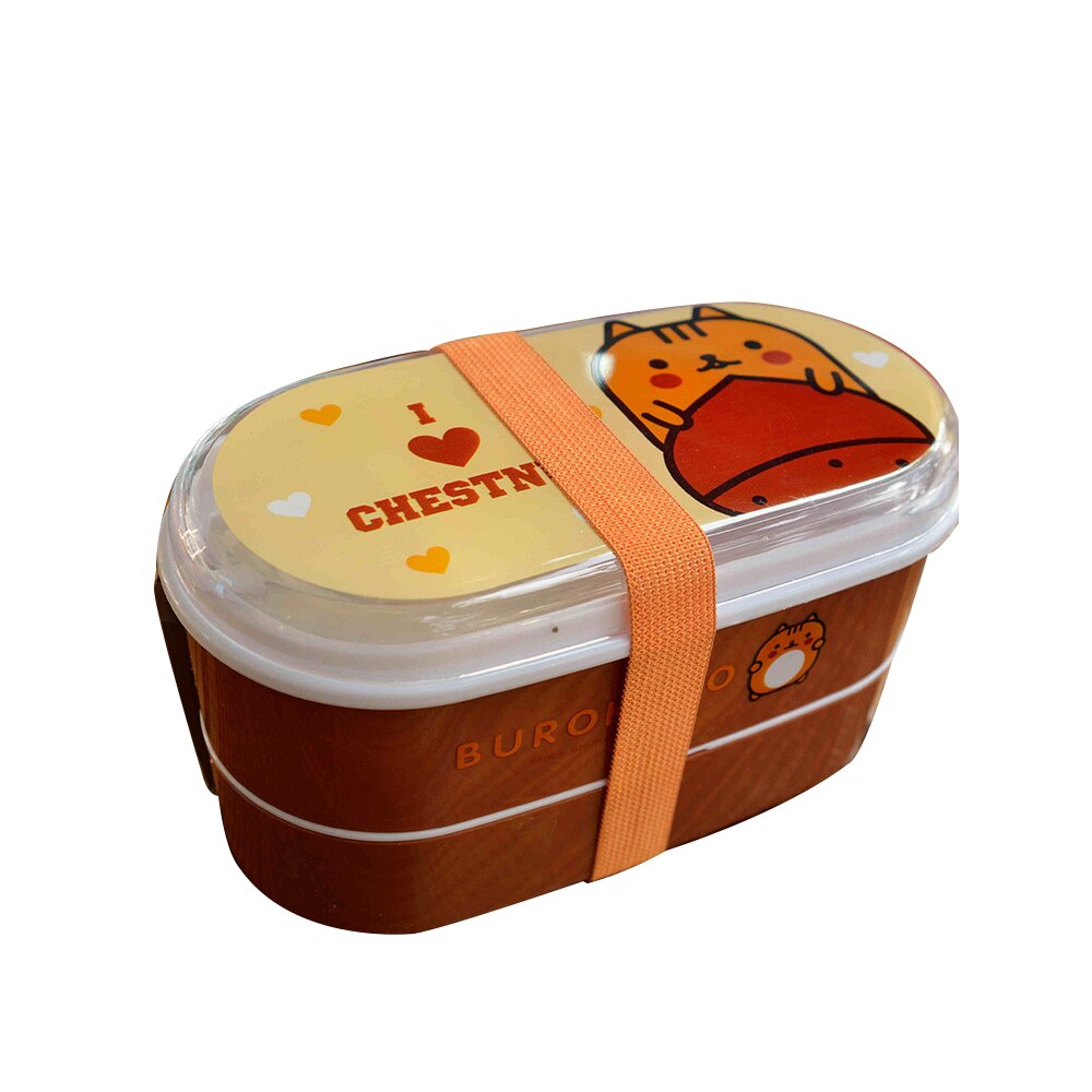 Portable Plastic Cartoon Bento Box Healthy Lunch B... – Vicedeal