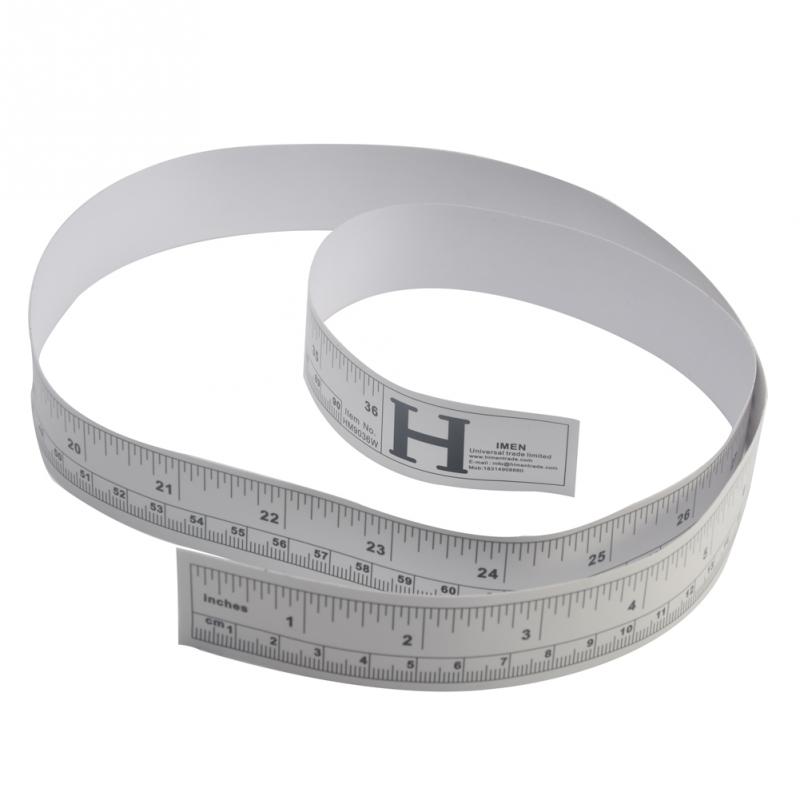 Self Metric Measure Tape Vinyl Silver Rulers Sewin... – Grandado