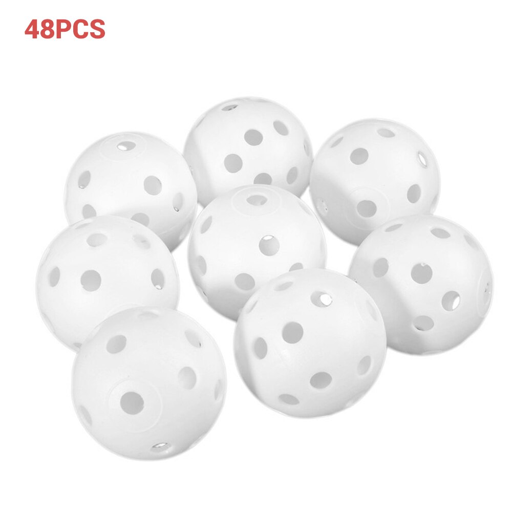 Plastic 41mm Golf Training Balls Floorball Airflow... – Grandado