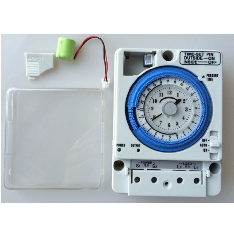 Tb388 mekanisk timer switch 100-240v 24h 96 instäl... – Vicedeal
