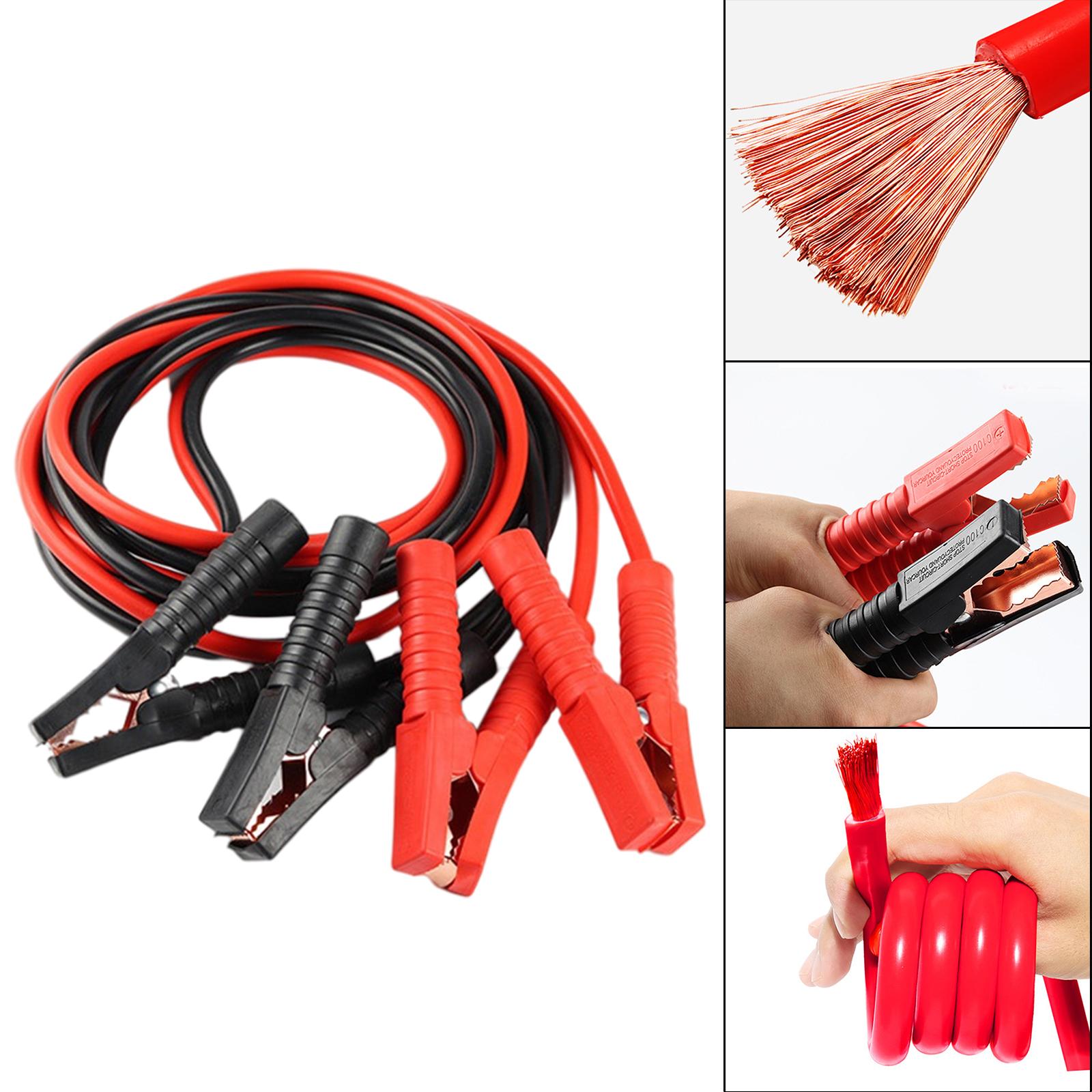 2Pcs Heavy Duty Car Battery Starter Jumper Cables ... – Grandado