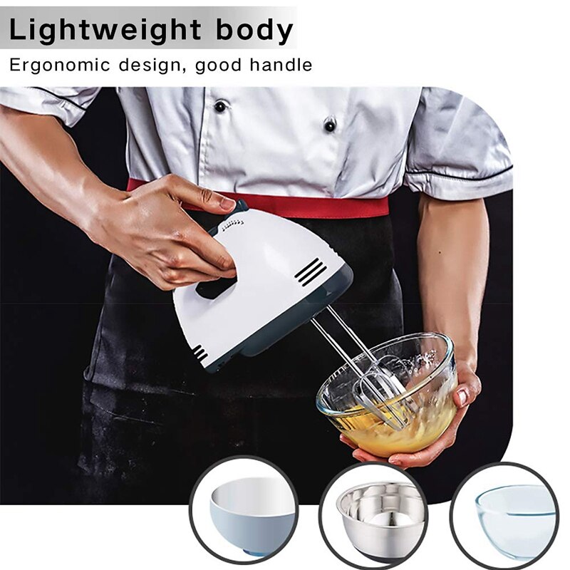 Hand-Held Whisk Electric Household Mixing and Flou... – Vicedeal