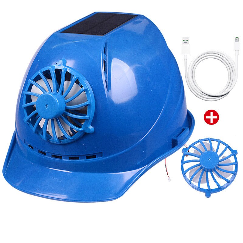 Solar Fan Hat Charging Hard Hat Summer Outdoor Wor... – Grandado