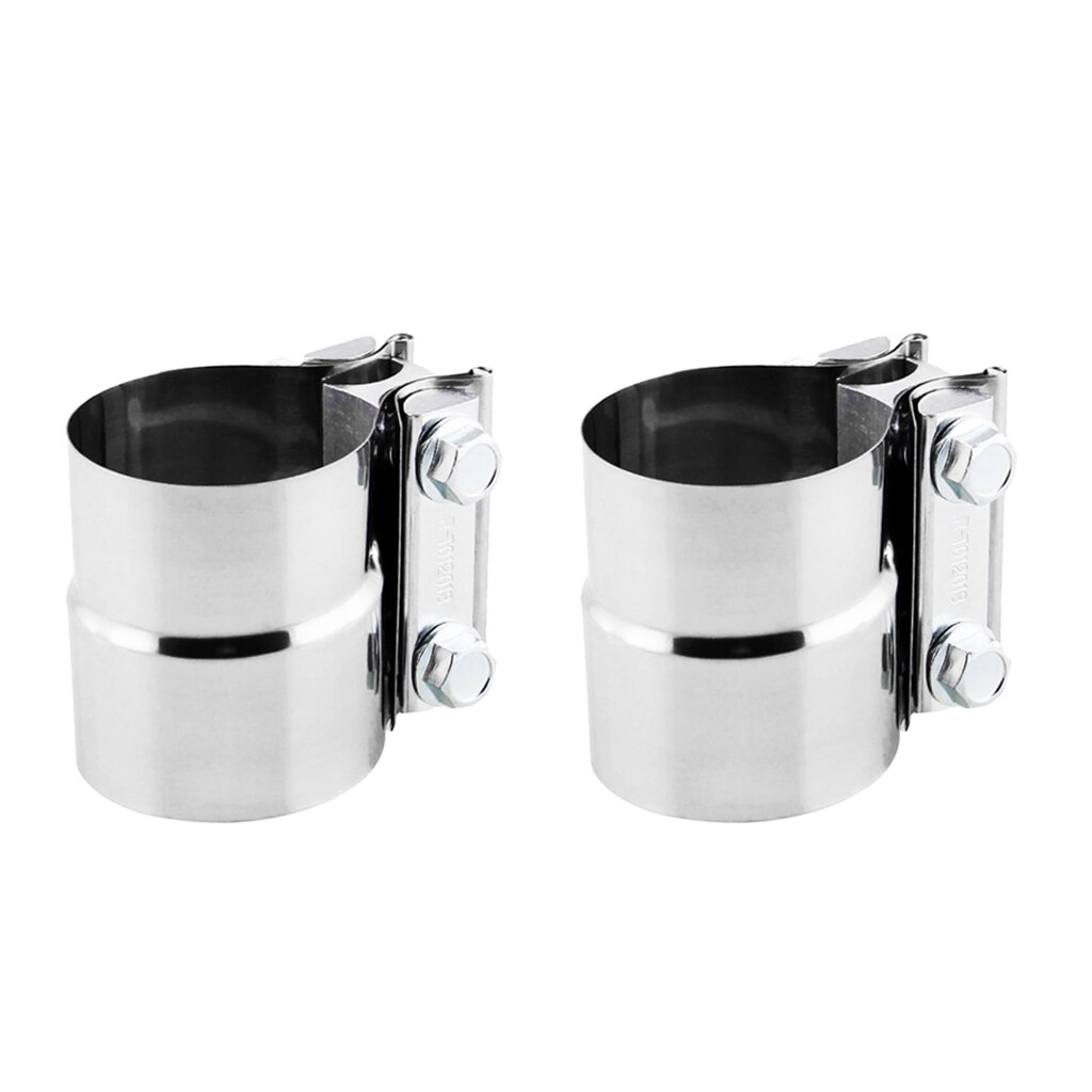 OD 2.25”/2.5"Exhaust Pipe Clamp Butt Joint Exhaust... – Vicedeal