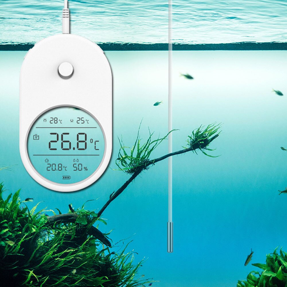 Alarm Water With Probe Fish Tank 3 In 1 Room Tempe... – Grandado