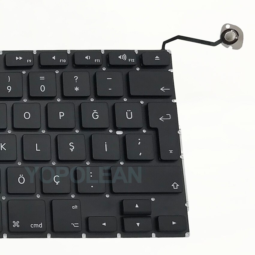 Turkey Keyboard For Macbook Pro Unibody 15" A1286 ... – Vicedeal