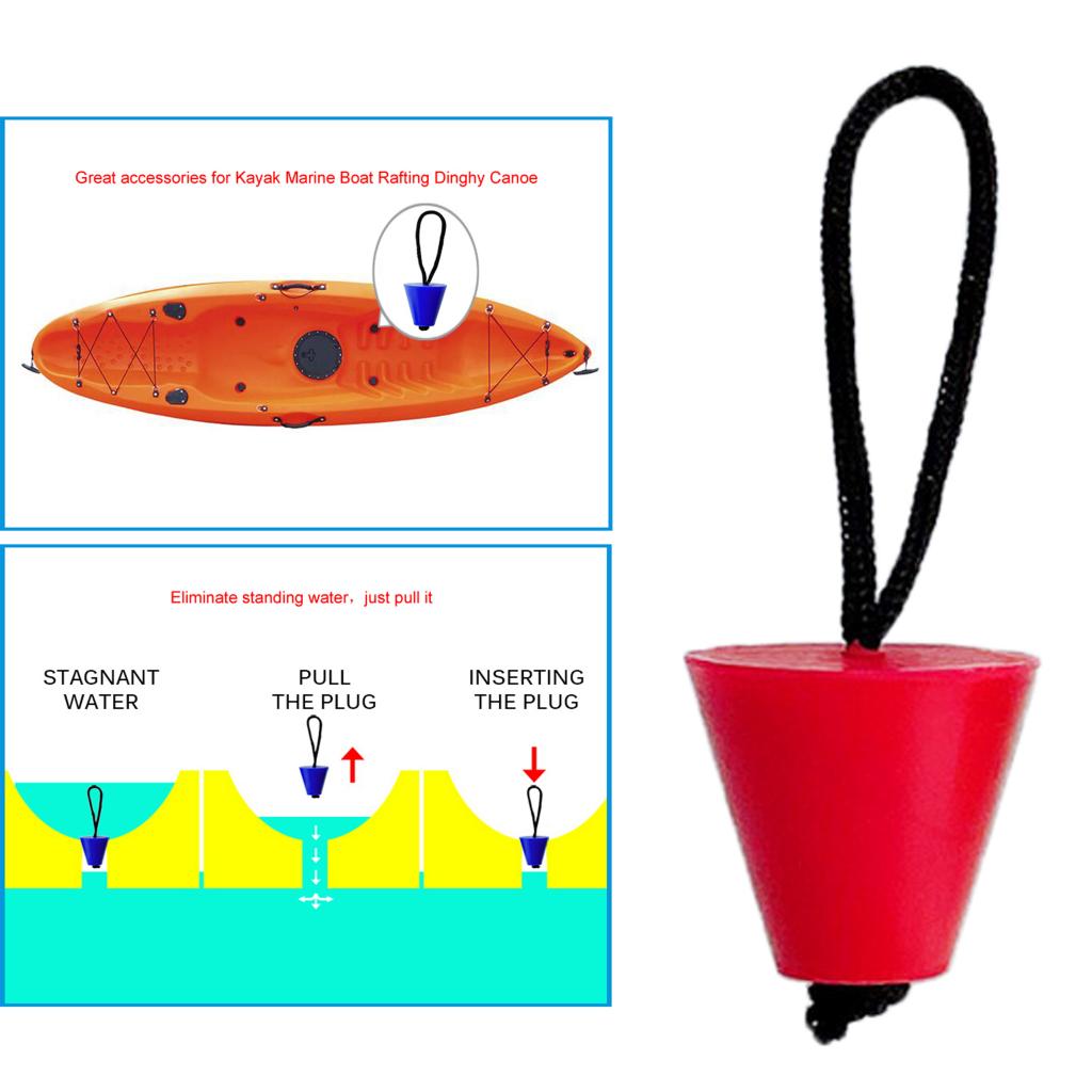 Replacement Silicone Canoe Scupper Plug Kayak Boat... – Grandado