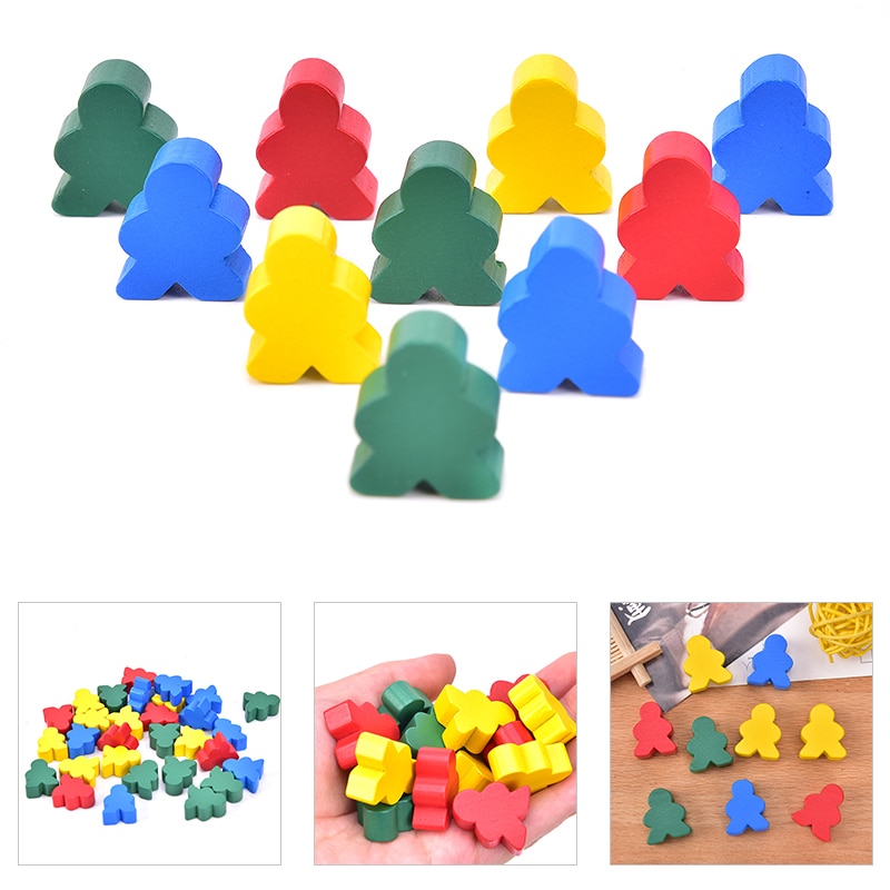 30Pcs/set Wooden Pawn /Chess Standard Size 16mm Bo... – Grandado