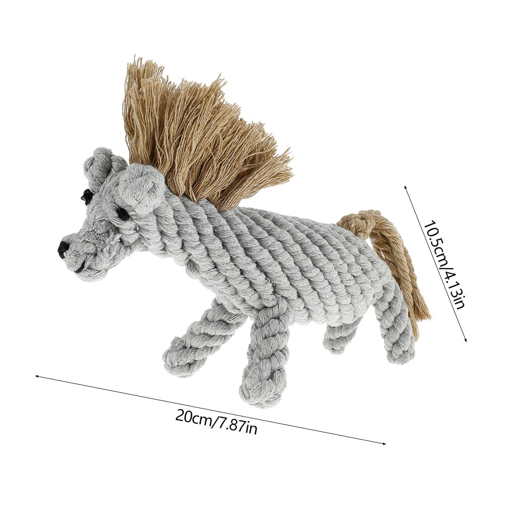 Interactive Puppy Chew Toy Dog Teething Cotton Bor... – Grandado