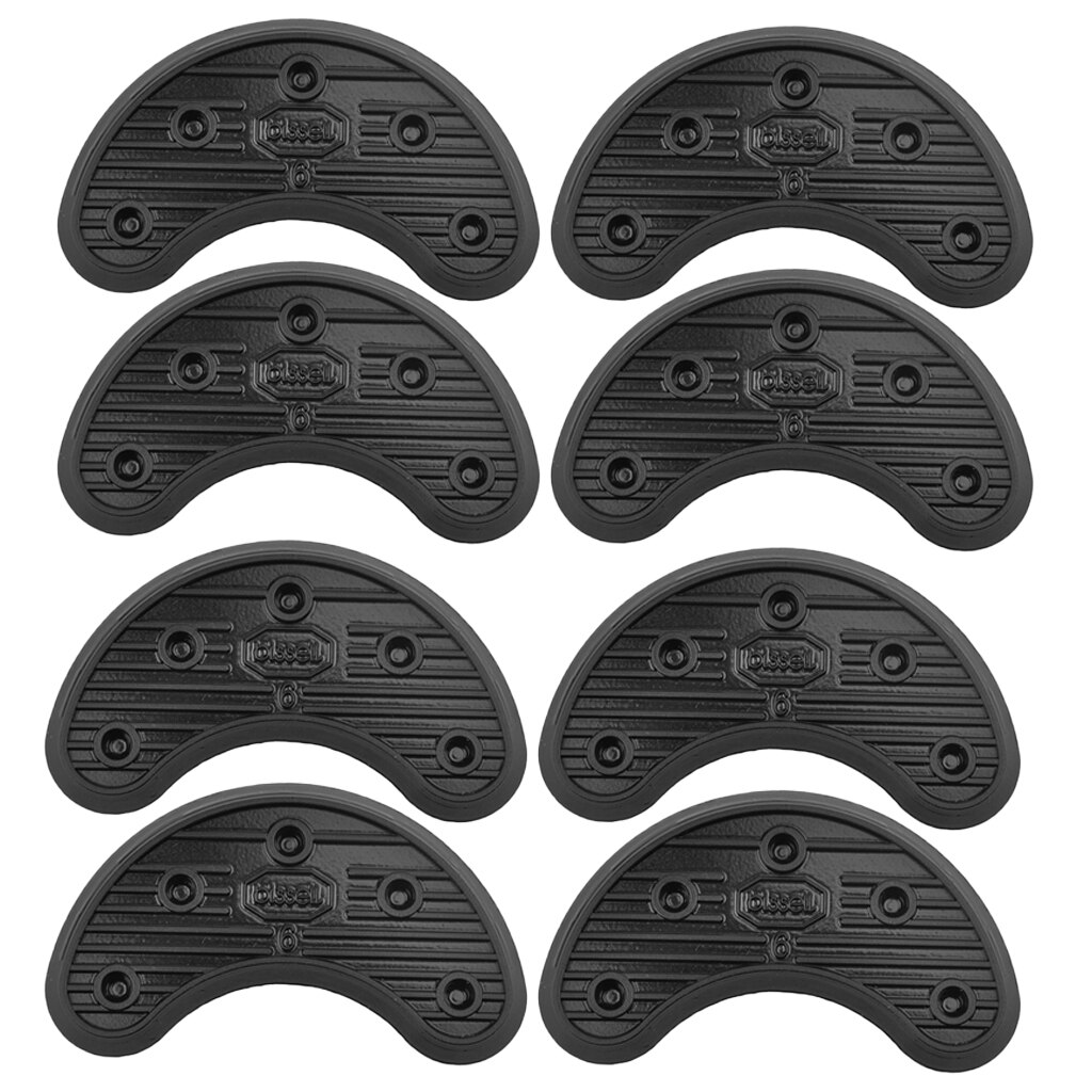 4 Pairs Heel Plates Shoe Heel Taps Tips Sole Heel ... – Grandado