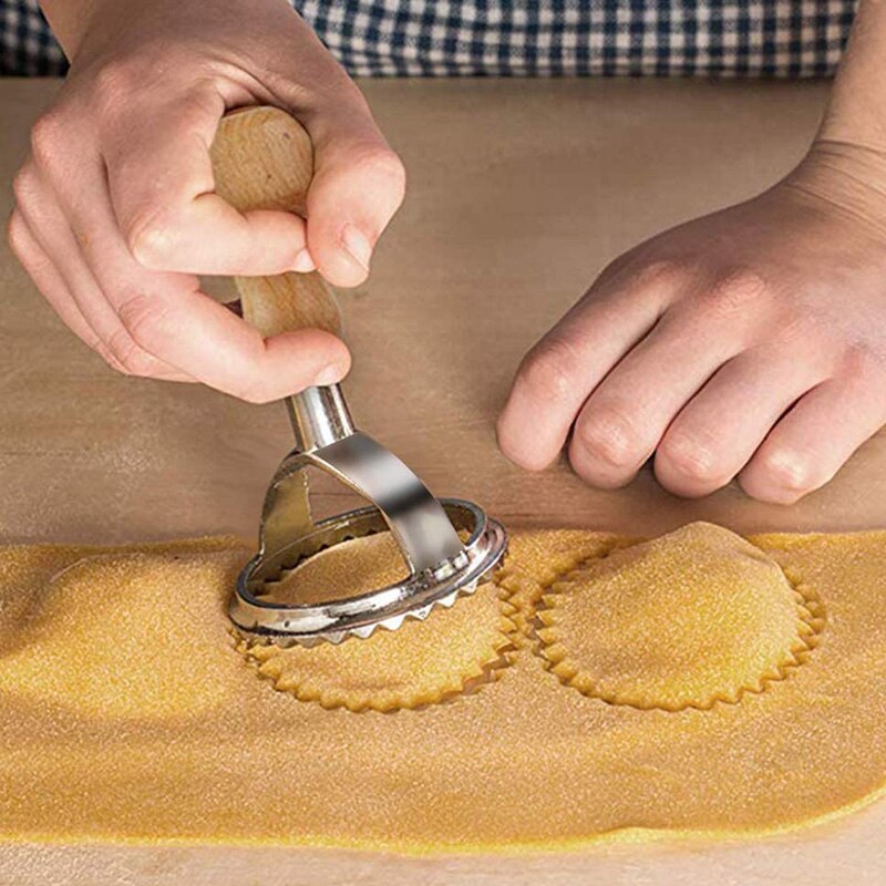5Pcs Pasta Maker Cutter Ravioli Stempel Toonaangev... – Vicedeal