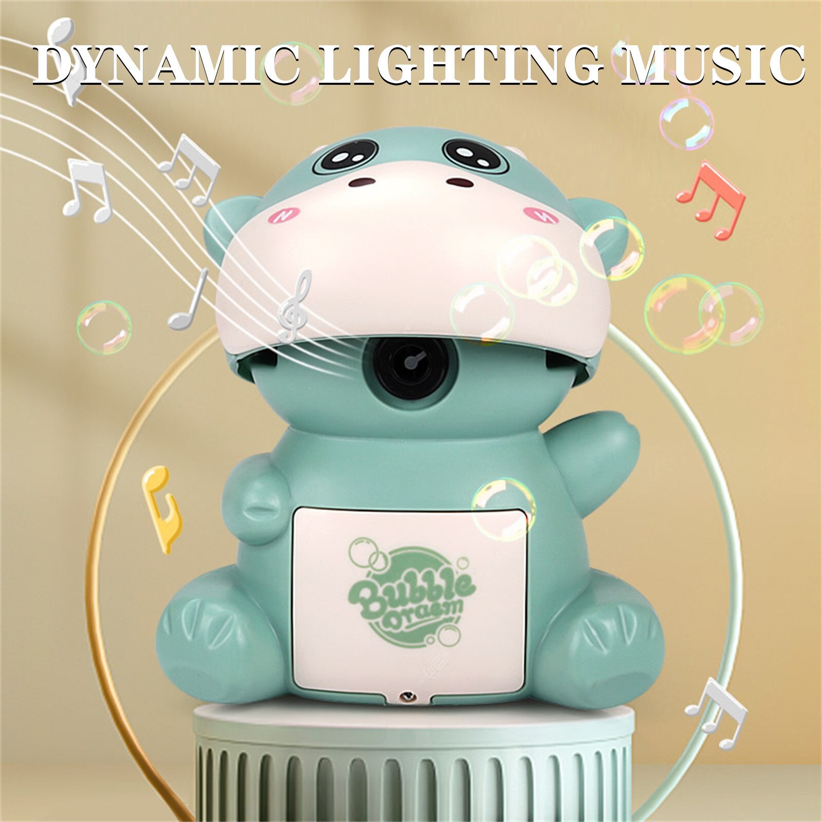 Cartoon Dieren Vee Bubble Machine Lichte Muziek Au... – Grandado
