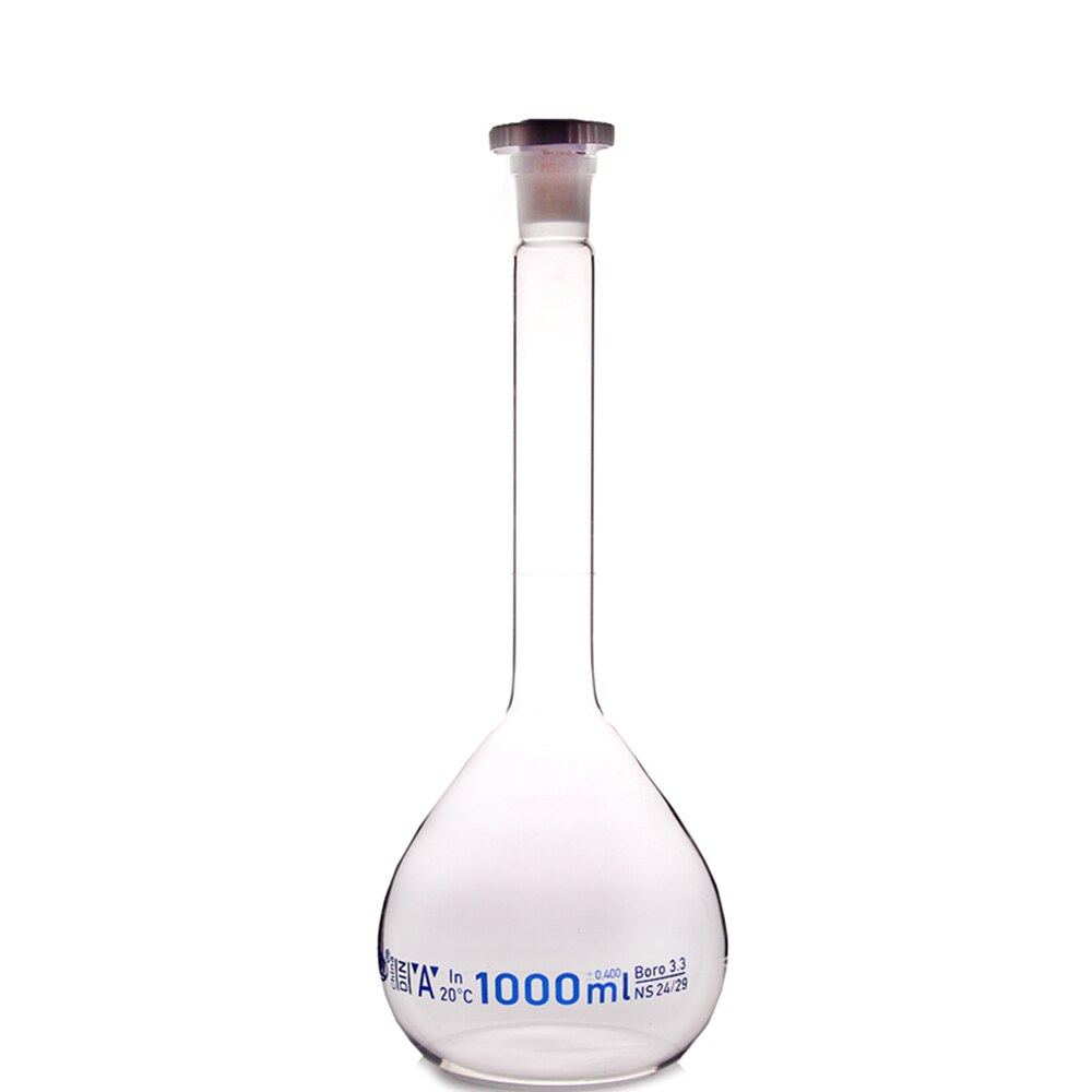 1000ml Transparent Lab Borosilicate Glass Volumetr... – Grandado