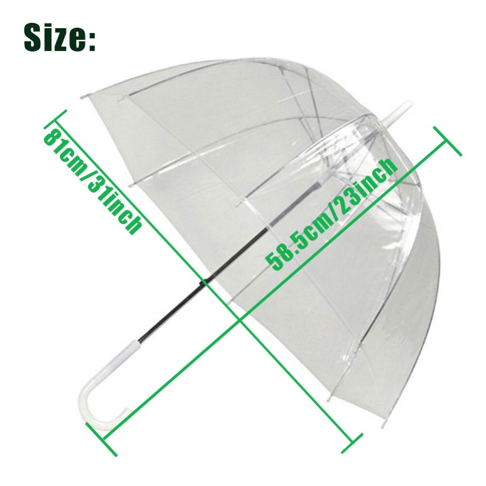 Arch Umbrella Transparent Mushroom Shaped Wedding ... – Vicedeal