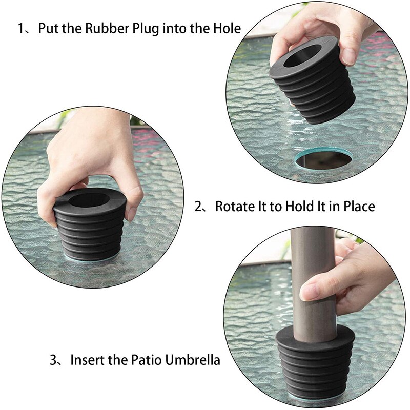 1 Pcs Umbrella Cone Wedge Ring Plug Fits Umbrella ... – Grandado