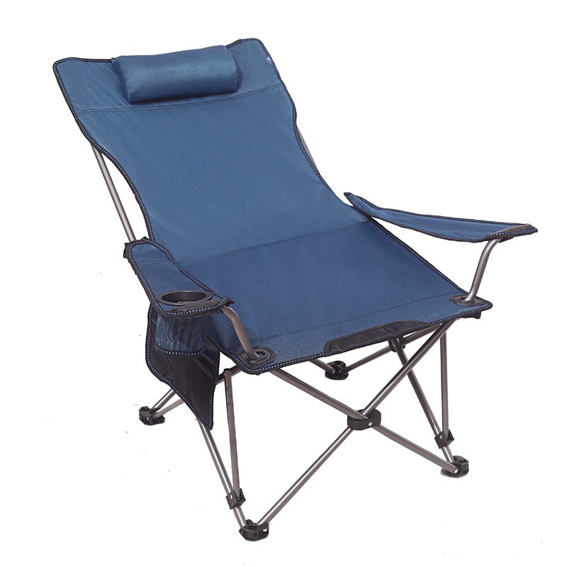 Collapsible chair back chair simple elderly casual... – Vicedeal