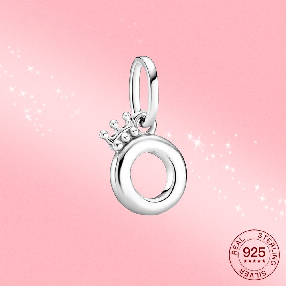 925 Sterling Zilver Charm Hanger Crown Originele K... – Grandado