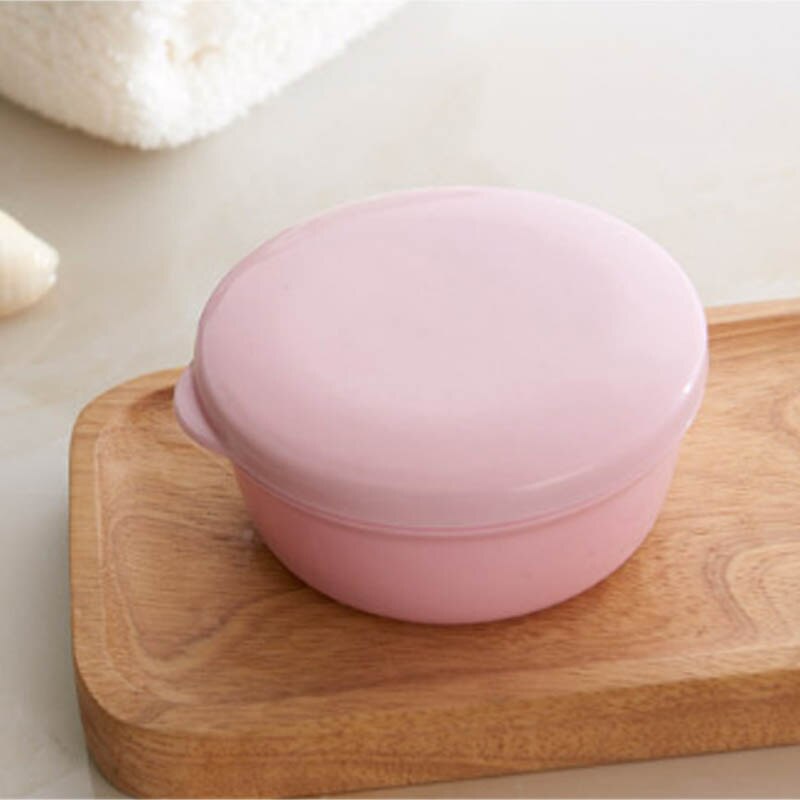 Draagbare Plastic Snoep Kleuren Ronde Zeepbakje Bo... – Grandado