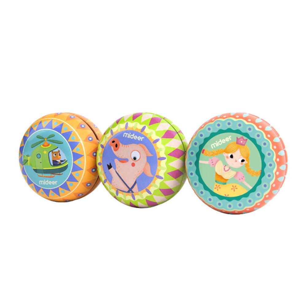 1PC Iron Sheet Yoyo Toy Cartoon Pattern Bearing To... – Vicedeal