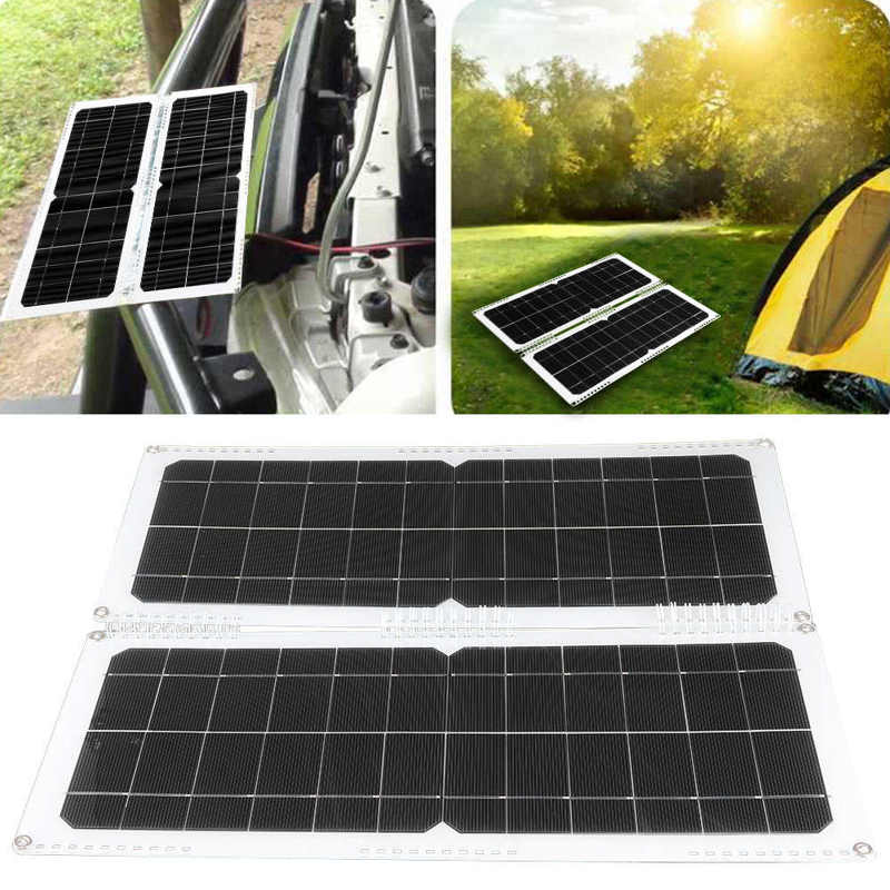 pannello solare 20W 12V Portable Solar Panel Foldi... – Vicedeal