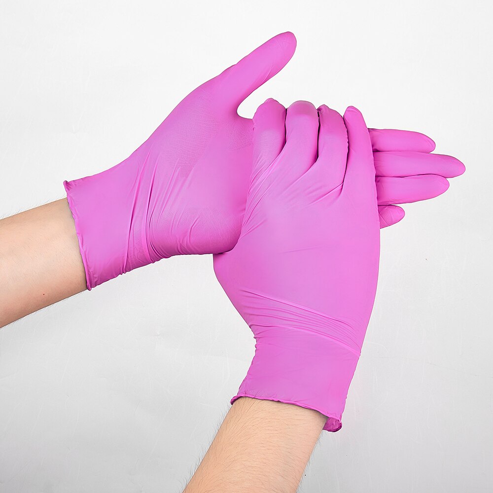 Nitrile Gloves Pink 100pcs/box Food Grade Waterpro... – Grandado Nitrile Gloves Pink 100pcs/box Food Grade Waterpro... – Grandado
