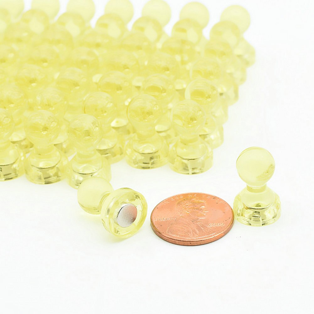 Transparent Drawing Pin 7 Colors Available NdFeB m... – Grandado