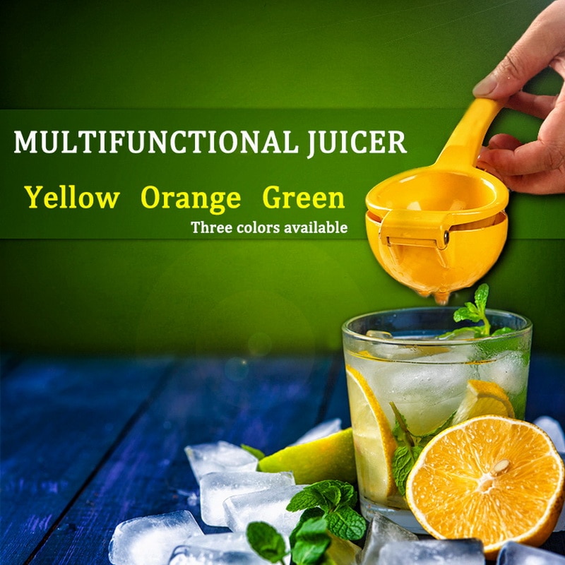 Gele Citroen Oranje Squeezer 20*6*4Cm Handvat Druk... – Grandado