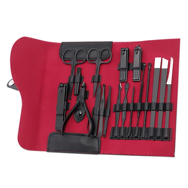 Manicure Set Pedicure Kit Nail Care Tools - 18 In ... – Vicedeal