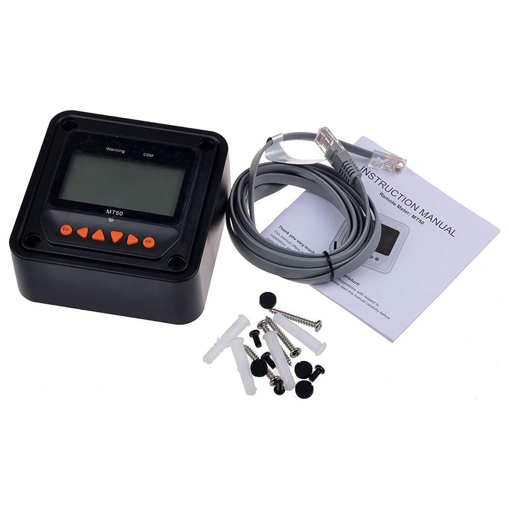 Meter Solar Charge Controllers Display MPPT/PWM Ma... – Grandado