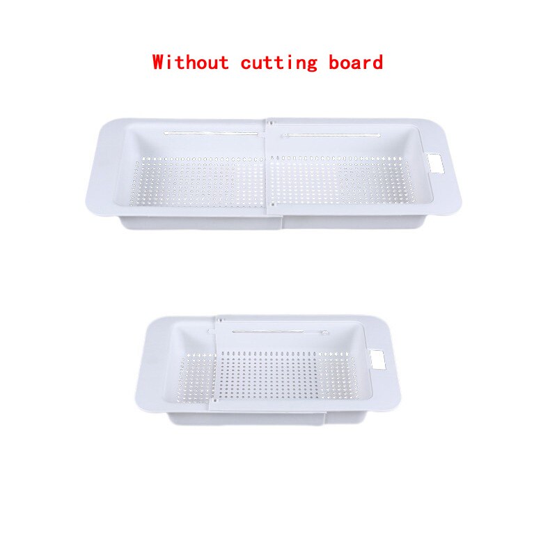 Plastic Gootsteen Zeef Mand Opvouwbare Vergiet Int... – Vicedeal