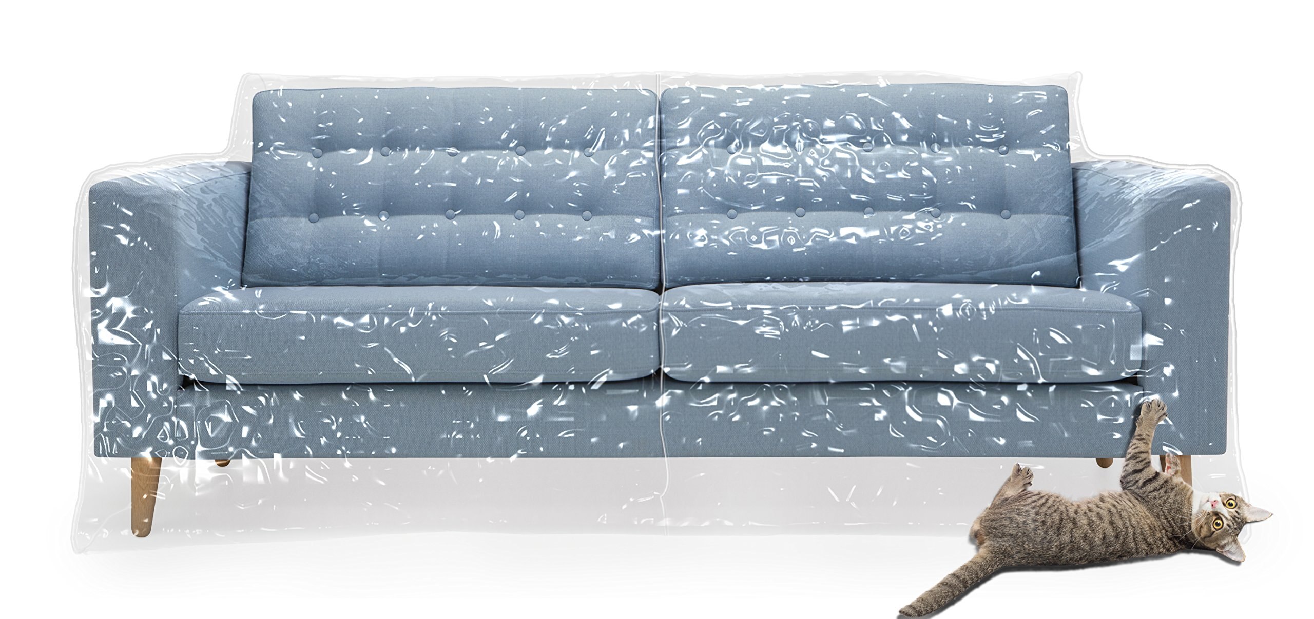 Clear Thicker Couch Cover for Cat Scratching Post ... – Vicedeal